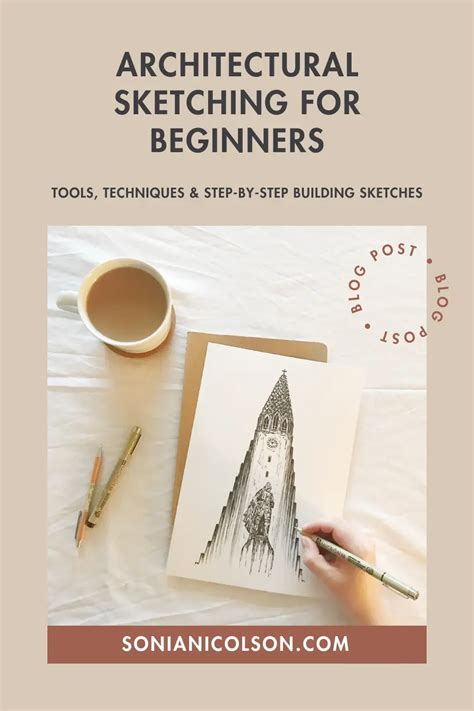 Architectural Sketching For Beginners Tools Techniques And Tips — Sonia