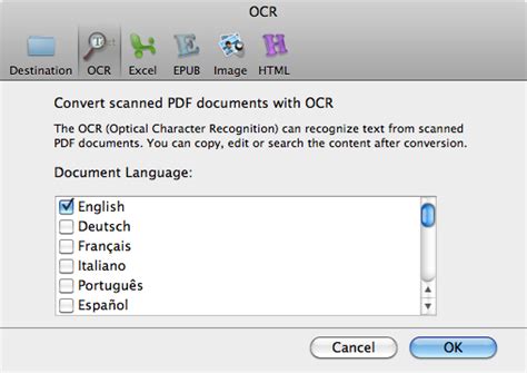 How To Convert Scanned PDF To Excel Sheet In Mac OS X Mountain Lion
