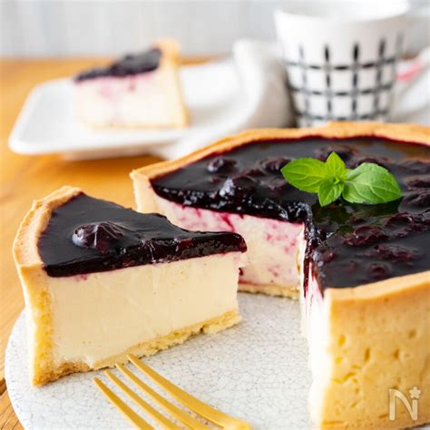 【動画あり】爽やかな風味がたまらない♡ブルーベリーレアチーズタルト By おやつラボ レシピサイト Nadia ナディア プロの