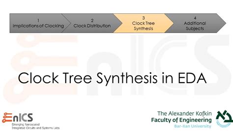 Dvd Lecture D Clock Tree Synthesis In Eda Tools Youtube