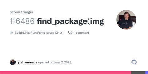 Findpackageimgui · Ocornut Imgui · Discussion 6486 · Github