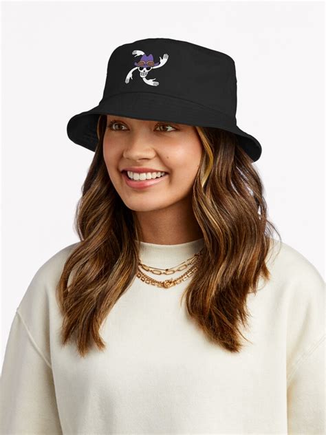 Nico Robin Pirate Flag Bucket Hat One Piece Store