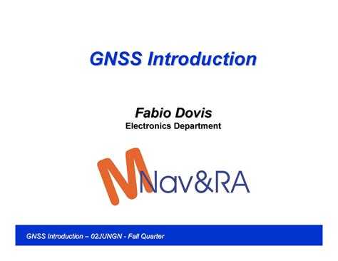 1 Gnss Intro 2006 Definitions Gnss Introduction Gnss Introduction