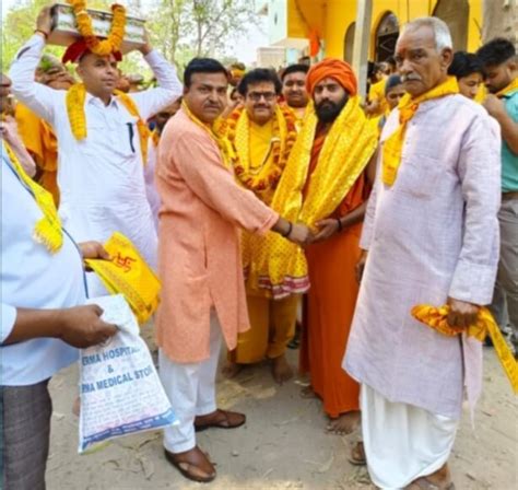 भव्य कलश यात्रा के साथ प्रारम्भ हुआ ब्रह्मलीन माता आनंद सरस्वती महाराज