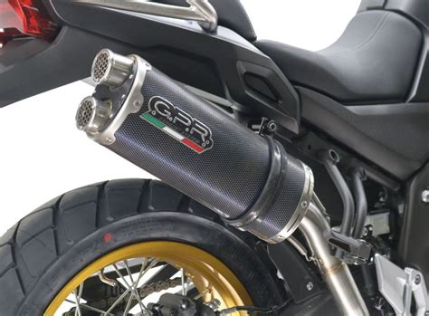 scarico gpr compatibile con voge 525dsx 2023 2024 dual poppy scarico