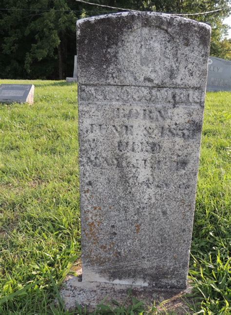 William R Billie” Coomer 1857 1917 Find A Grave Memorial
