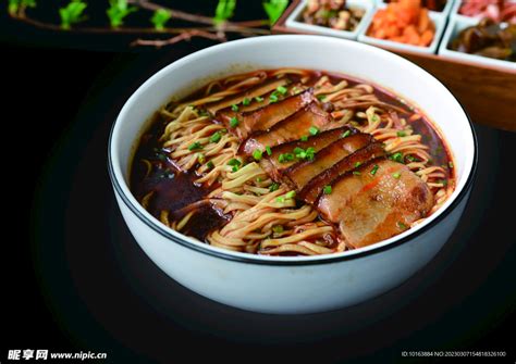 大肉面摄影图 传统美食 餐饮美食 摄影图库 昵图网