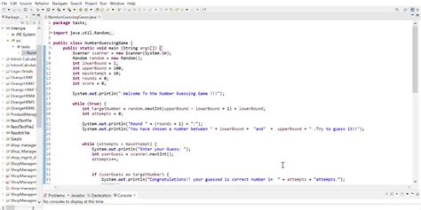 sakshi jagtap on linkedin java programming internships at internpe task 1 make a guess a number…