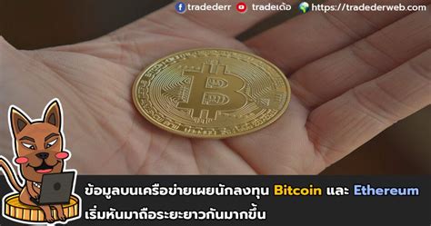 ข้อมูลบนเครือข่ายเผยนักลงทุน Bitcoin และ Ethereum เริ่มหันมาถือระยะยาว