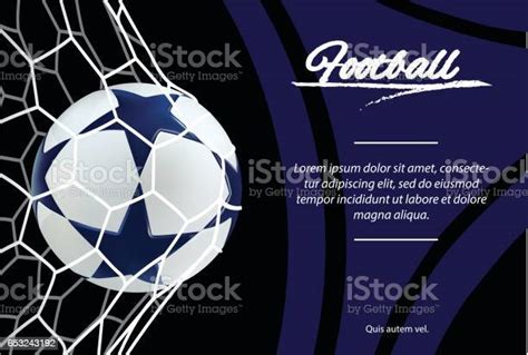 검은 배경에 고립 된 그물에 현실적인 축구 공 클래식 축구 공 축구에 대한 스톡 벡터 아트 및 기타 이미지 축구 축구공 가죽 Istock