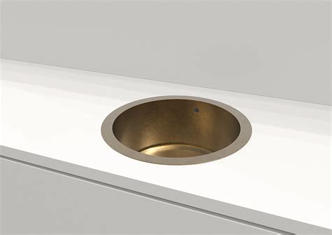 Amoretti Brothers Copper And Brass Sinks Drop In Brass Sink 185