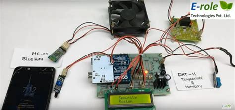 Bluetooth Based Industrial Security System Electronics Engineering Final Year Project One Stop