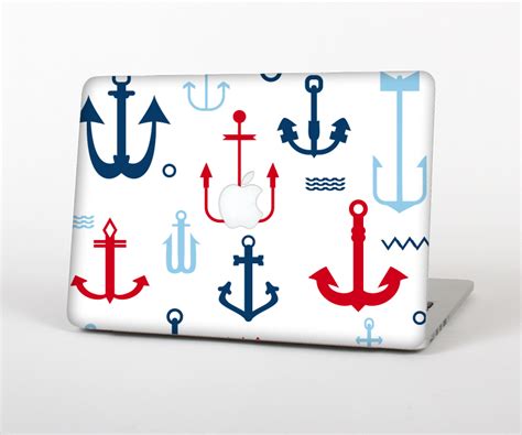 The Various Anchor Colored Icons Skin Set For The Apple Macbook Pro 15 Designskinz