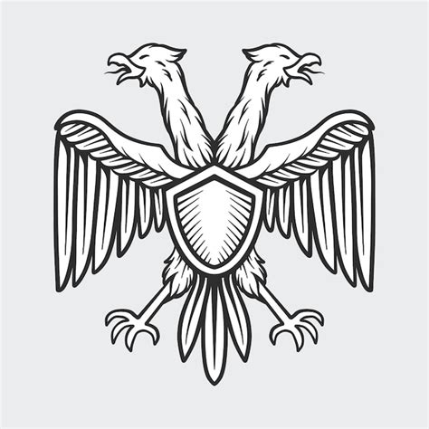 Heraldic Element Vector Premium Vector