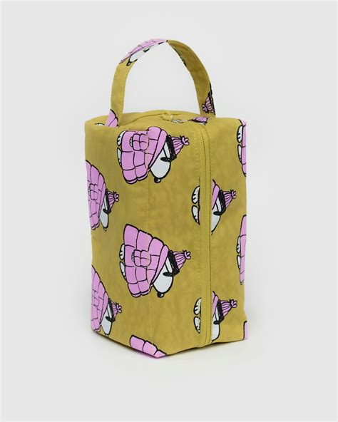 Dopp Kit Puffer Snoopy Pink Baggu