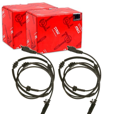 2x Trw Abs Sensor Hinten Passend Für CitroËn C6 Peugeot 407 Links