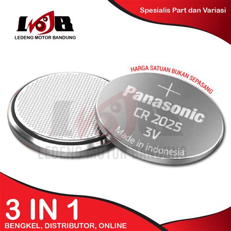 Jual Cr Baterai Kancing Pipih Lithium V Cmos Panasonic Original Remot Jam Tangan Universal