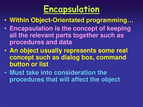 Object Orientated Programming Ppt Download