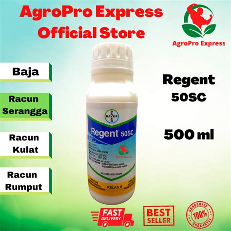 Bayer Regent 50sc 500ml Racun Serangga Ubat Anai Anai Semut Putih Lipas