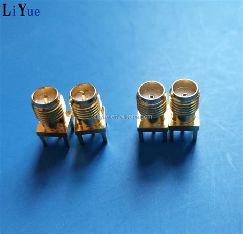 Rf Connector Female Through Hole Pcb Mount Connector Buy Rf Female
