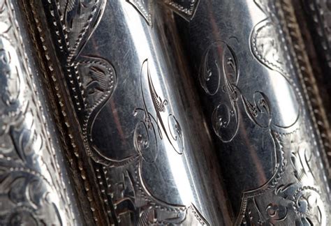 J Gloster Ltd Sterling Silver 1915 Cigar Case