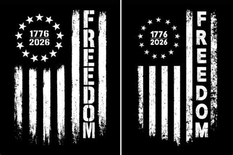 Freedom 1776 2026 Grunge Flag Graphic By Crafts Station · Creative Fabrica