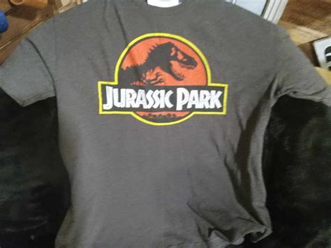 Jurassic Park Vintage Shirt Large Size Unisex Etsy