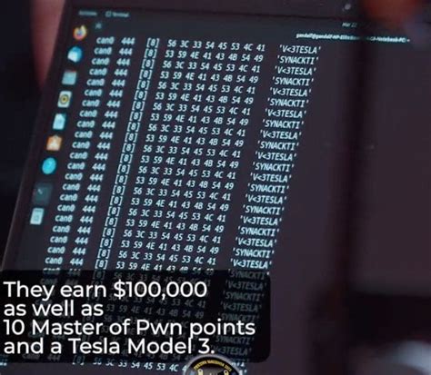 Tesla Exploited At Pwn2own 2023 Hackers Win 100000 And Model 3 R