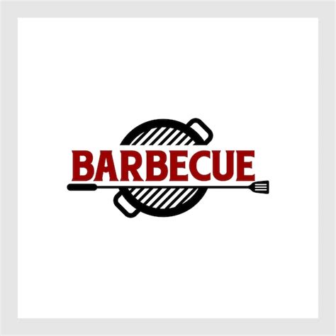 Premium Vector Barbecue Hand Written Lettering Logo Label Badge
