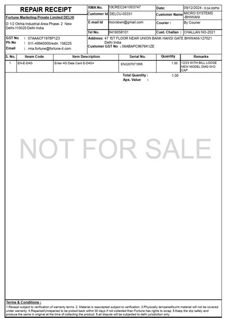 Micro Systems Bhiwani 2021 Ticket 1003747 Pdf