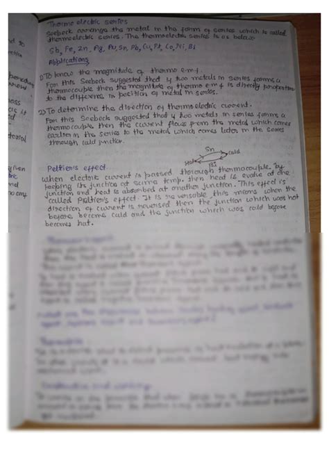 Solution Thermoelectric Effect Studypool