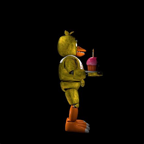 3d Model Chica The Chicken Fnaf Vr Ar Low Poly Cgtrader