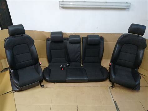 AUDI A3 8P S LINE LIFT 08 12 3 DRZWI WNĘTRZE FOTELE FOTEL KANAPA SKÓRA