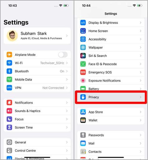 How To Turn Onoff Allow Apps To Request To Track On Ios Techwiser