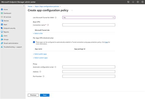搭配未向 Microsoft Intune 註冊的裝置使用 Microsoft Tunnel Vpn Microsoft Learn