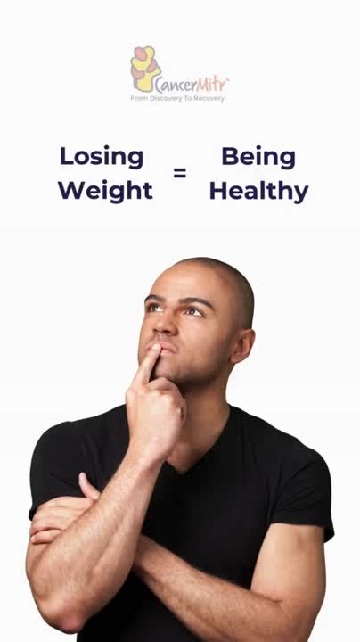 Video Cancermitr On Linkedin Losing Weight Doesnt Always Mean