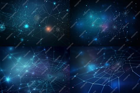 Premium Photo Internet Of Things Iot And Networking Concept For Connected Devices Spider Web