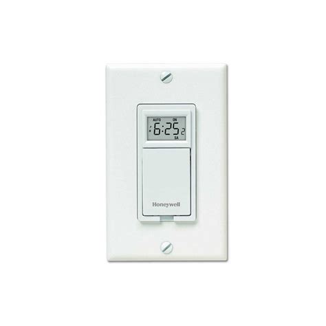 Honeywell Home Rpls730b1000 7 Day Programmable Light Switch Timer Shop Hardware Tools For Work