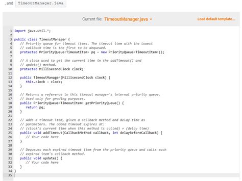 Solved Timeoutmanagerjava Code Stuck In