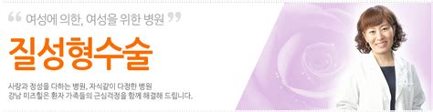 질성형수술 강남 미즈힐산부인과의원