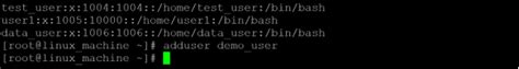 Linux Add User How To Addcreate User In Linux