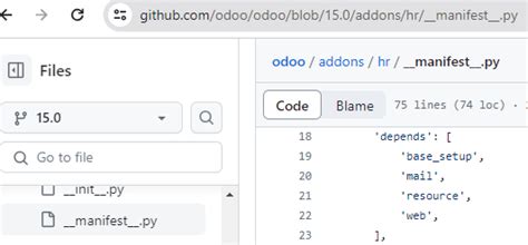 Struktur Teknis Modul Employee Odoo Community Pt Proweb Indonesia