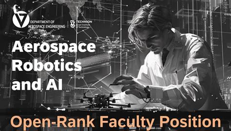 open faculty positions robotics and ai faculty of aerospace engineering