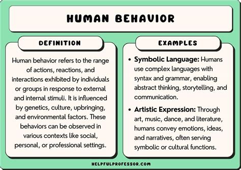 Human Instinct Examples