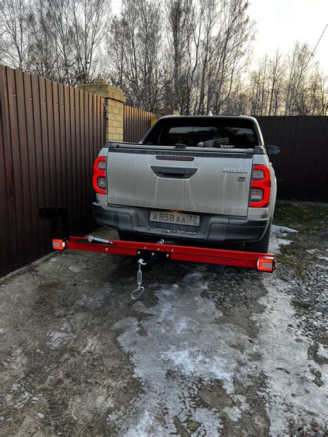 Мотохвост — Toyota Hilux (8G), 4 л, 2022 года | аксессуары | DRIVE2
