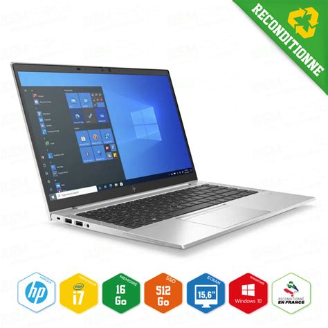 Hp Ordinateur Portable Elitebook 850 G8 I7 1165g7 16go 512ssd 156