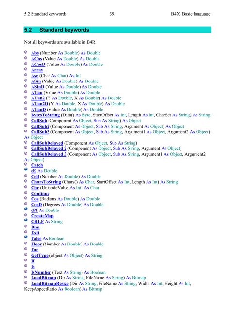 B4x Programming Language Guide V19 Pdf Programming Languages Computing