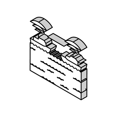 Ship Collision Avoidance Systems Isometric Icon Vector Illustration