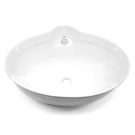 Bathco Håndvask Titanic Hvid Glat cm Hill Ceramic