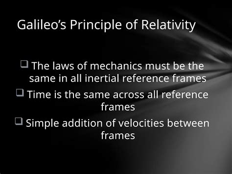 Special Relativity Theory Of Einstein Pptx Physics Science